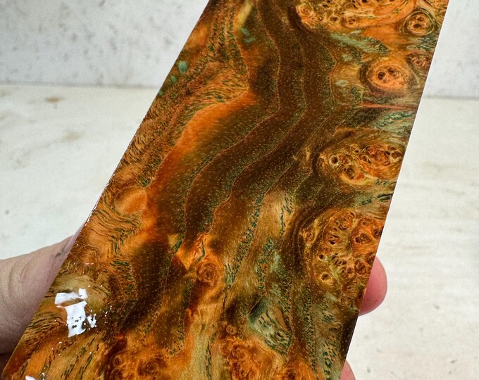 Stabilized Black Ash Burl Turning Blank | Game or Duck Call | SBAB 876 ...