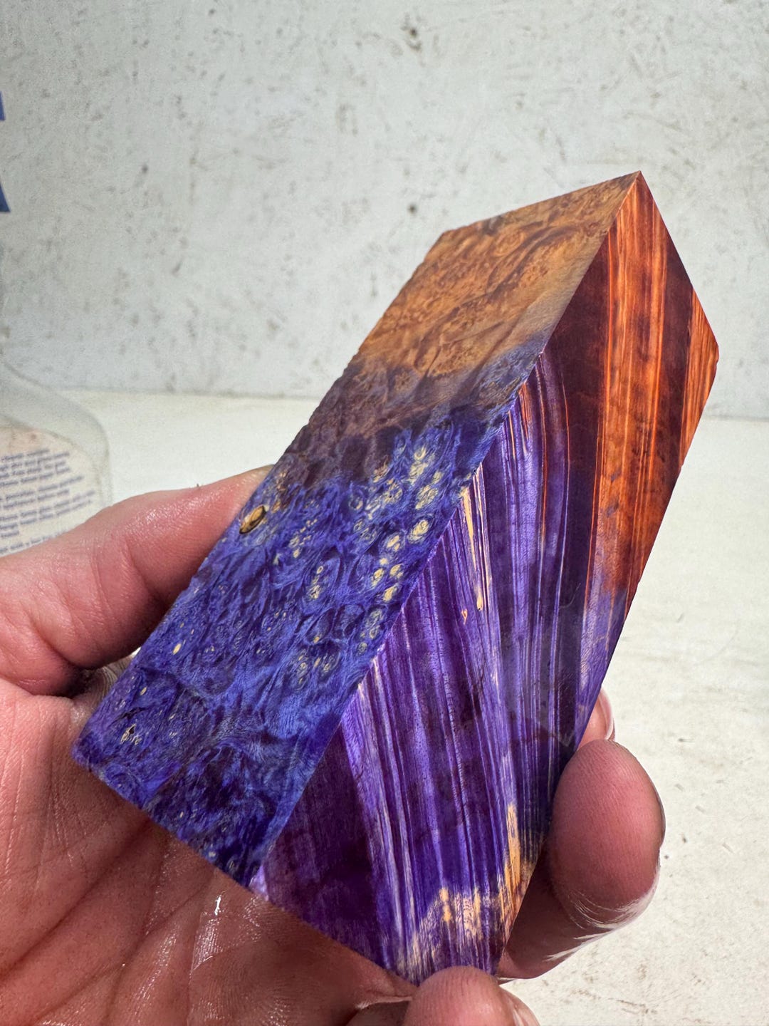 Stabilized Box Elder Burl Turning Blank | Duck or Game Call | SBEB 718 - Etsy