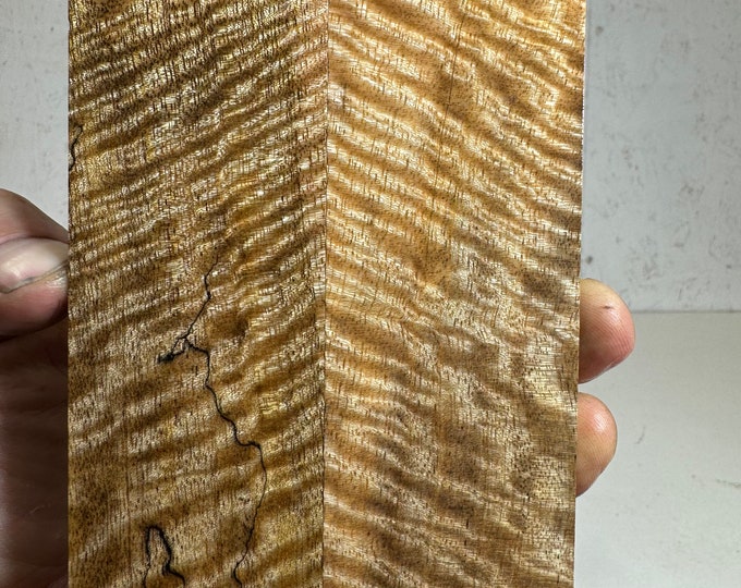 Stabilized Curly Mango Knife Scales FREE SHIPPING SCM 178 - Etsy