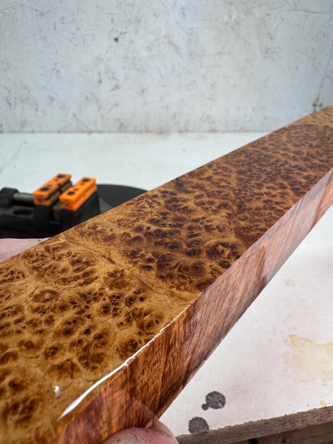 Stabilized Amboyna Burl Pool Cue Blank | SAB 715 - Etsy