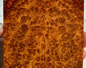 Stabilized Amboyna Burl Knife Scales | FREE SHIPPING | SAB 280 - Etsy