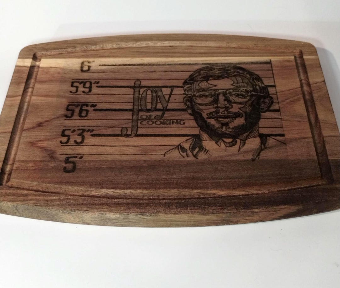 Serial Killer Cutting Board, Laser Engraved Wooden Charcuterie, Custom ...