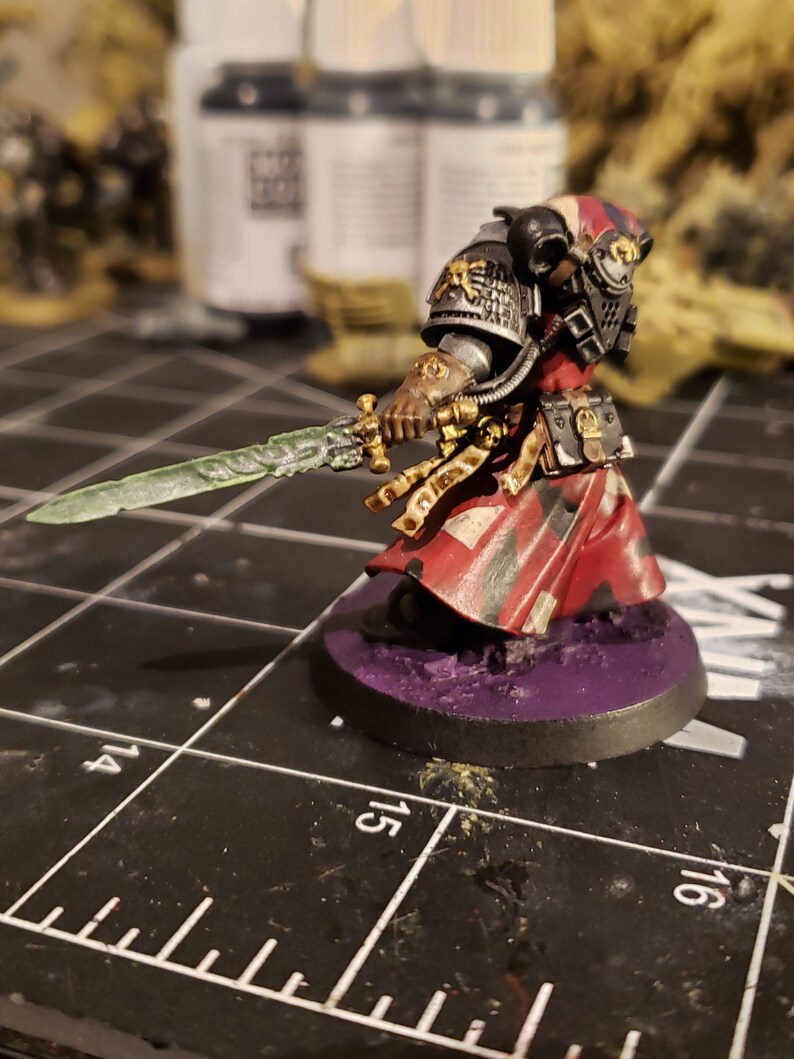 Commission Paint Space Marine Character Warhammer 40k. PRO PAINTED ...