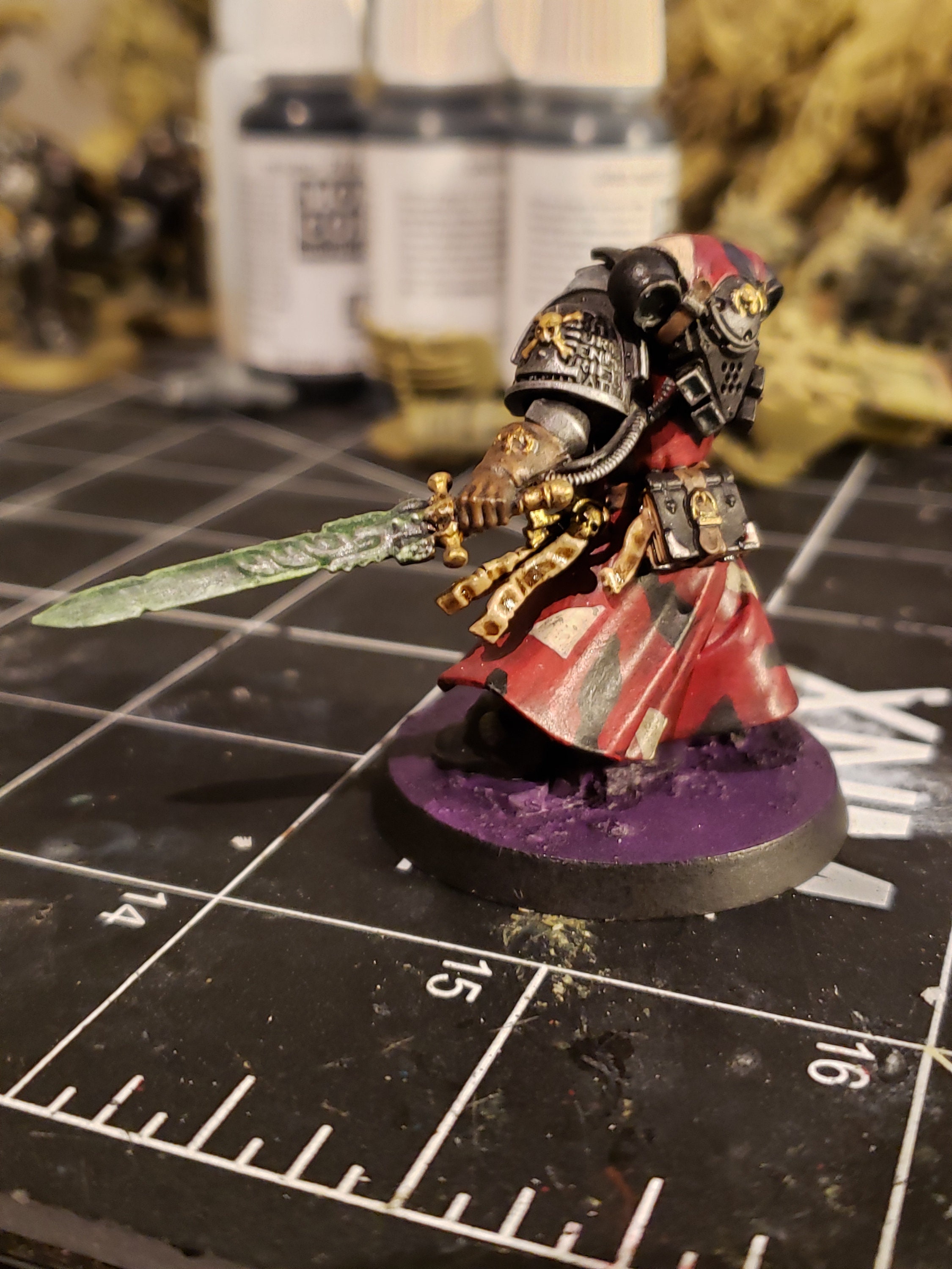 Commission Paint Space Marine Character Warhammer 40k. PRO PAINTED ...