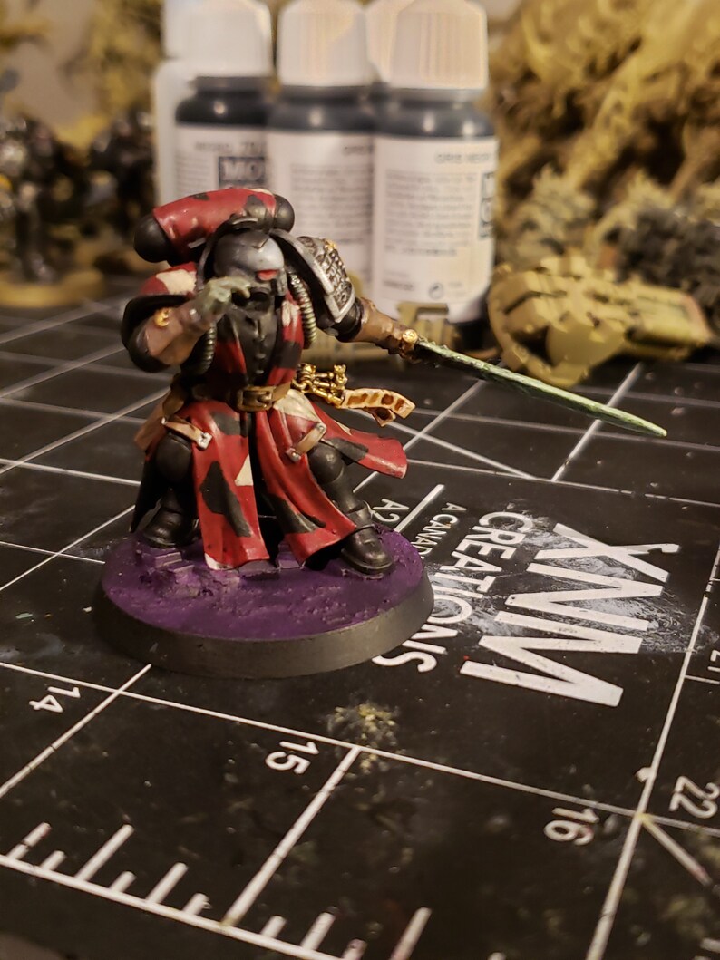 Commission Paint Space Marine Character Warhammer 40k. PRO PAINTED ...