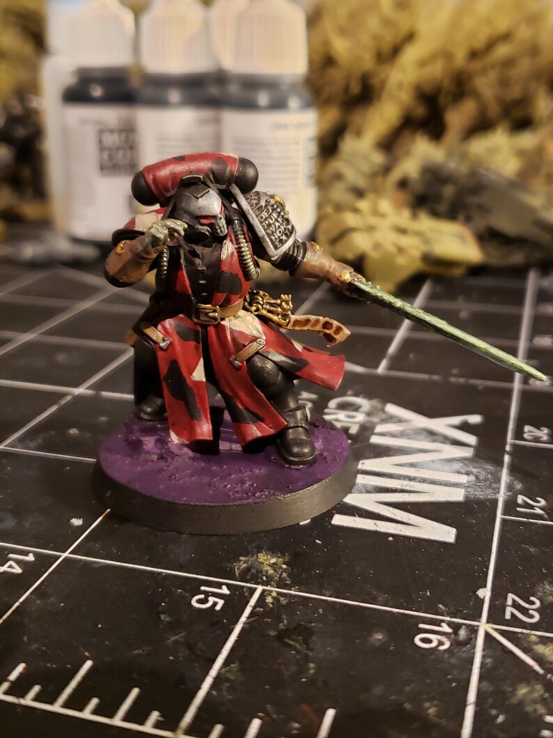 Commission Paint Space Marine Character Warhammer 40k. PRO PAINTED ...