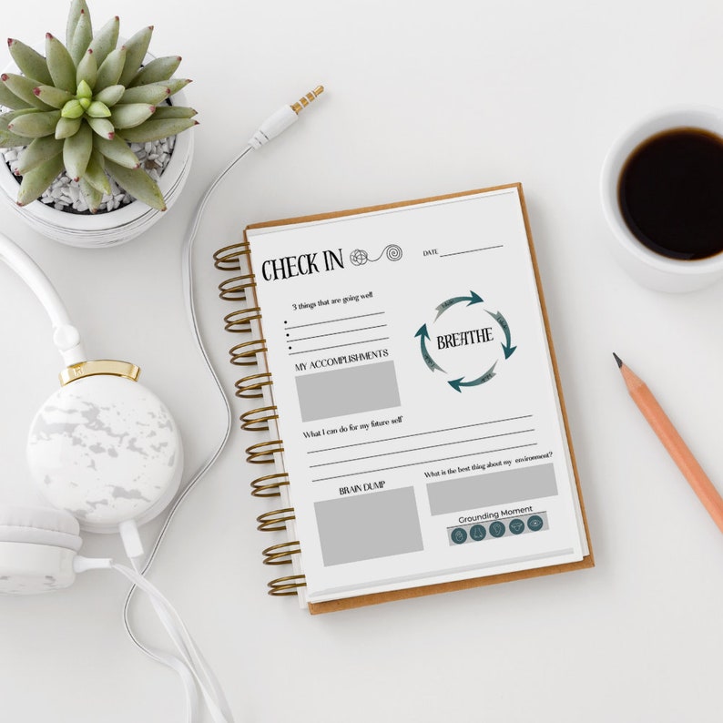 Daily Check in | Mindfulness Practice - Etsy