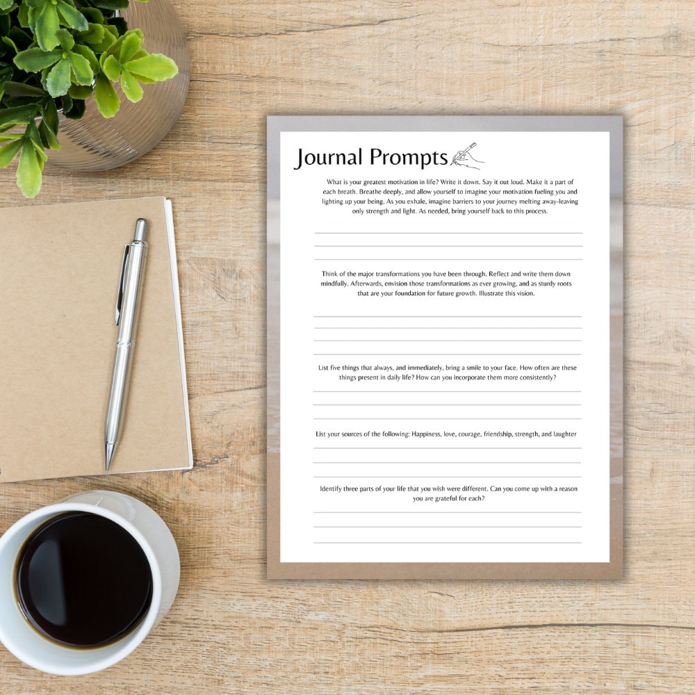 Reflective Journal Prompts | Journaling - Etsy