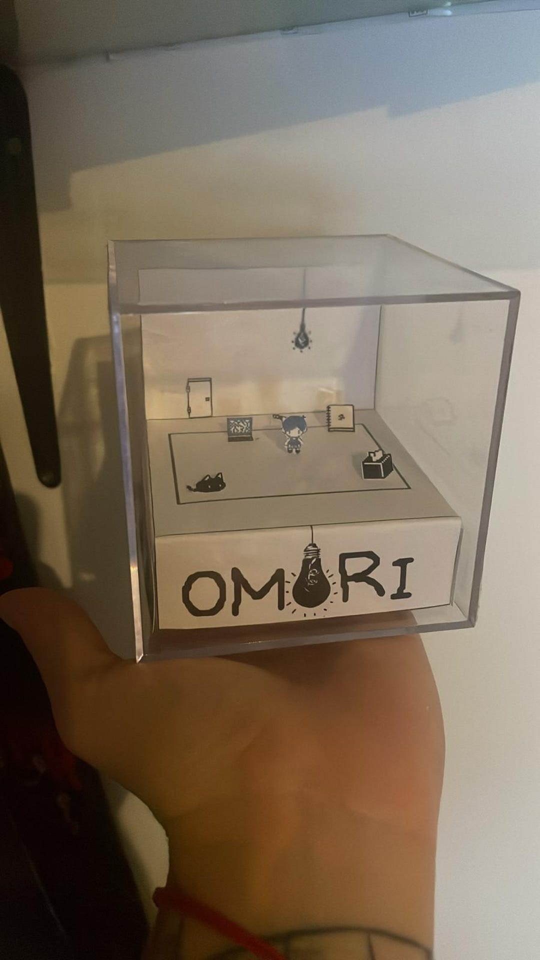 Omori PDF Template Cube Diorama - Etsy
