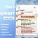 Notebook Journal Streamelements Chat Widget for Overlays - Etsy