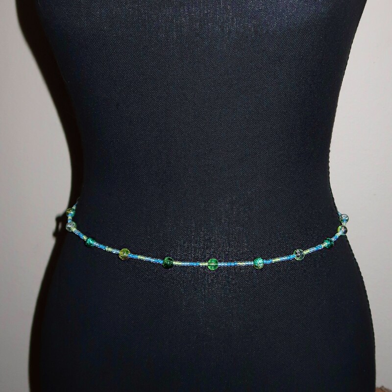 Beaded Belly Chain - Etsy