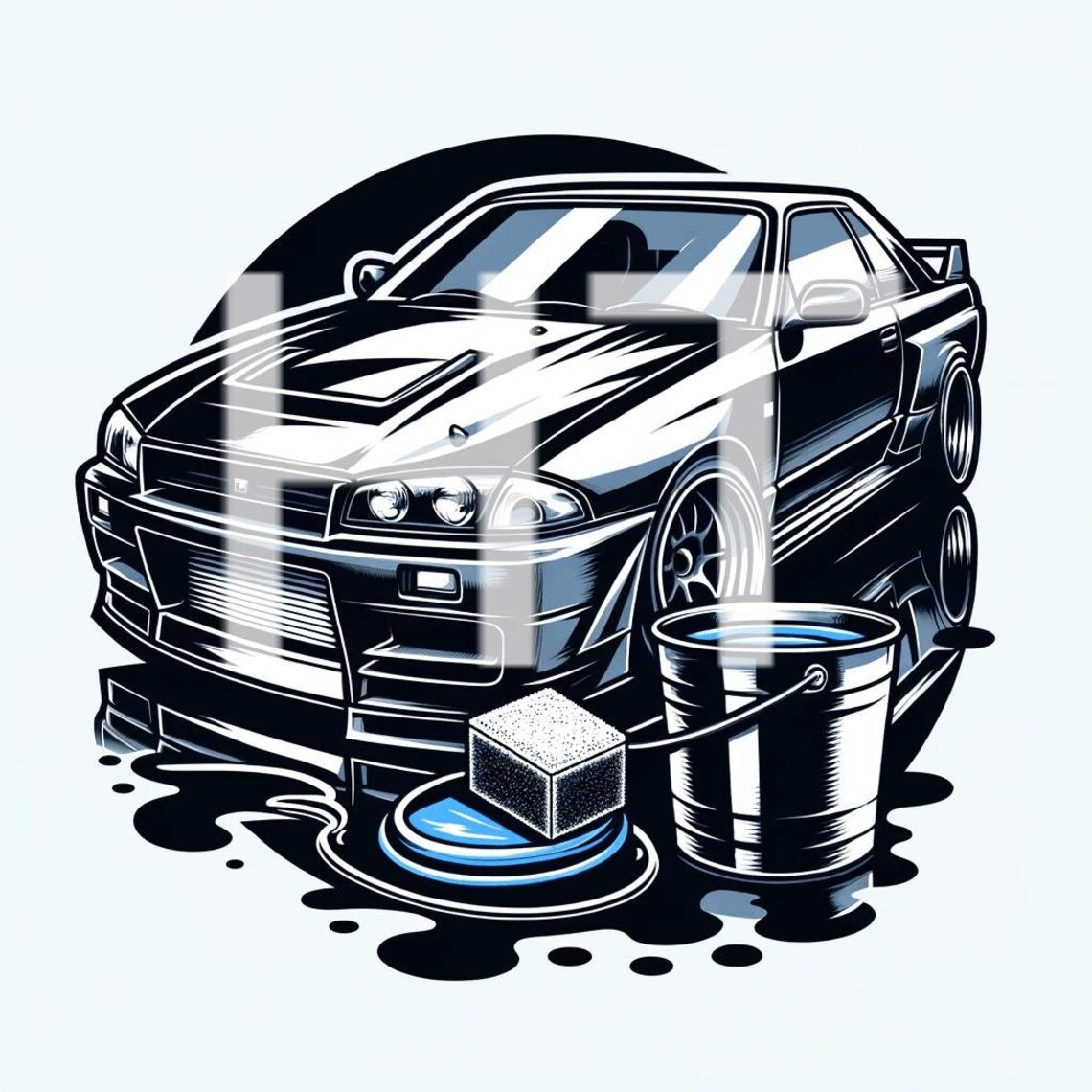 Automotive Detailing Logo Detailer Logo Commercial Use Vector Digital ...