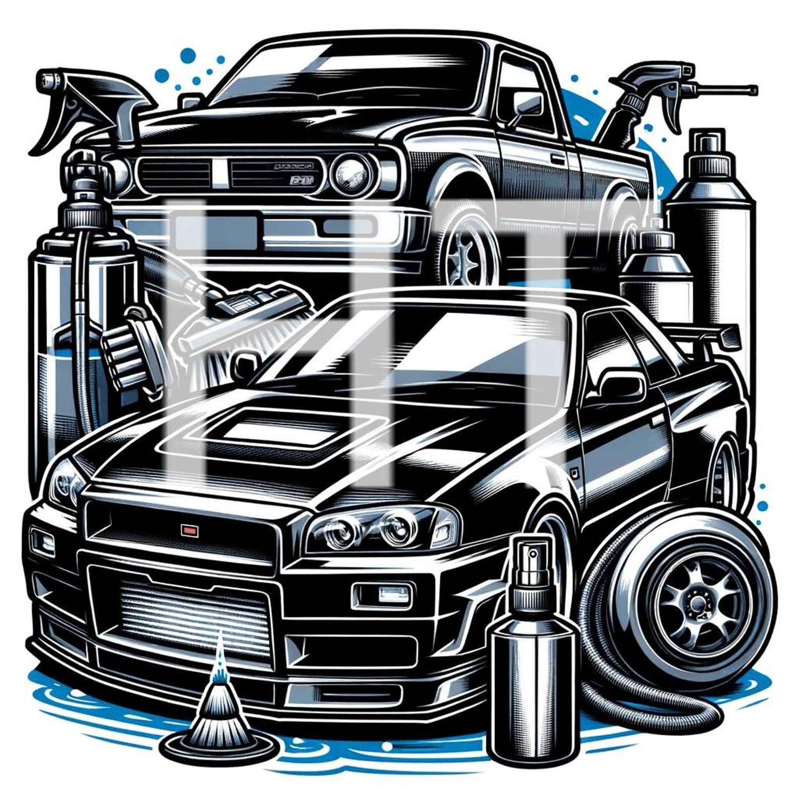 Automotive Detailing Logo Detailer Logo - Commercial Use Vector ...