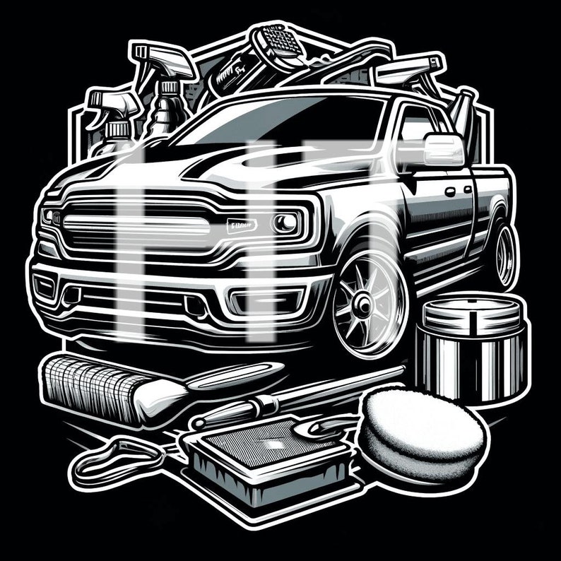 Automotive Detailing Logo Detailer Logo Commercial Use Vector Digital ...