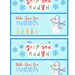 Build Your Own Snowman Printable Gift Tags | Teacher Student Gift ...