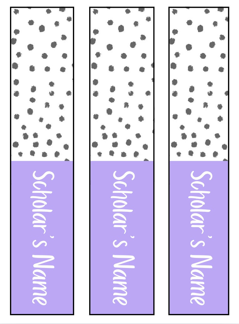 Student Portfolio Covers & Spine Labels - Etsy