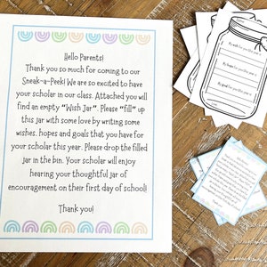 Wish Jar From Parents to Student - Etsy