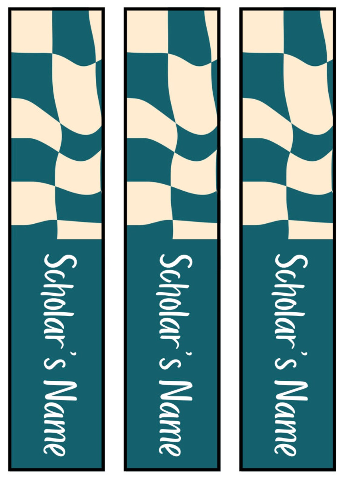 Groovy Retro Student Portfolio Covers & Spine Labels - Etsy