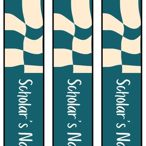 Groovy Retro Student Portfolio Covers & Spine Labels - Etsy