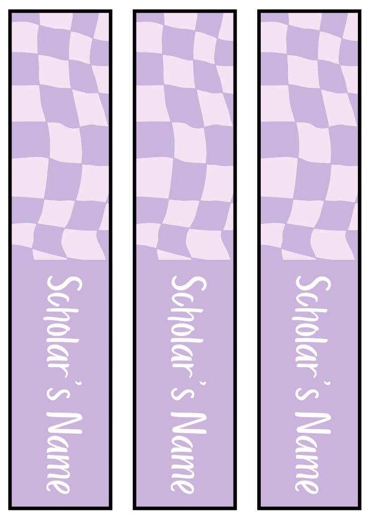 Groovy Retro Student Portfolio Covers & Spine Labels - Etsy