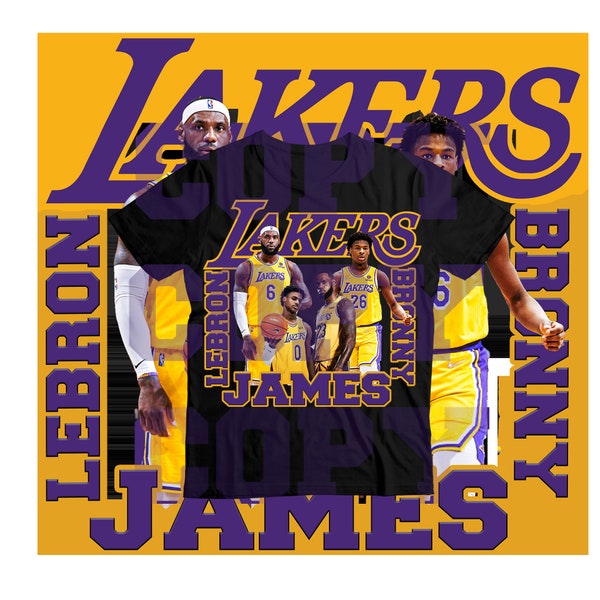 Lebron Bronny Png - Etsy