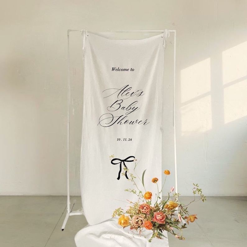 Linen Wedding & Event Signs - Etsy