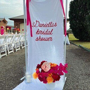 Linen Wedding & Event Signs - Etsy