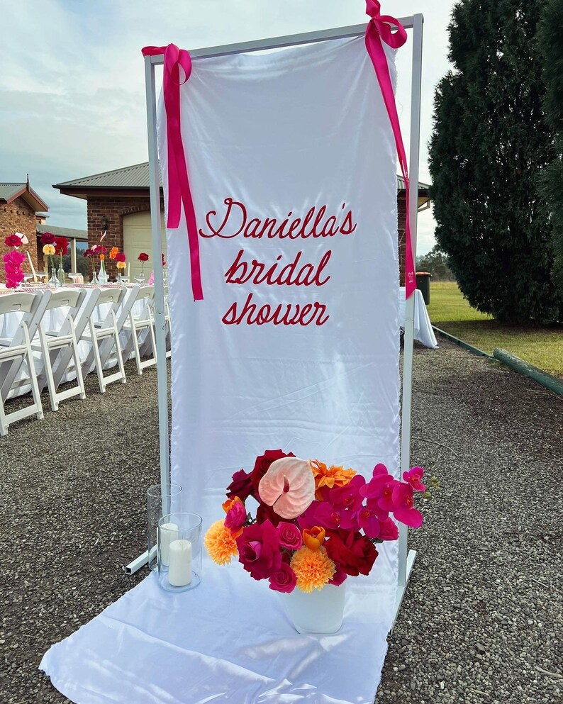 Linen Wedding & Event Signs - Etsy