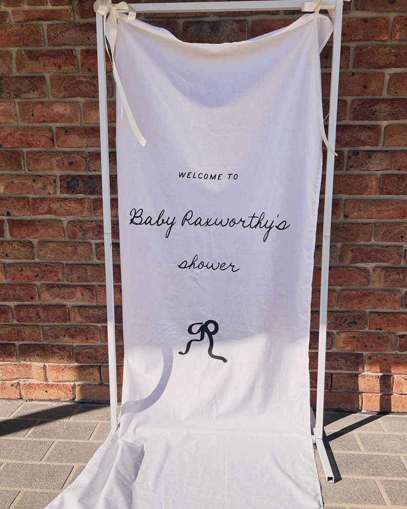 Linen Wedding & Event Signs - Etsy