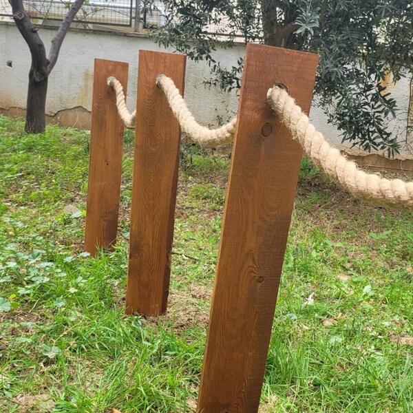 Rope Fence - Etsy