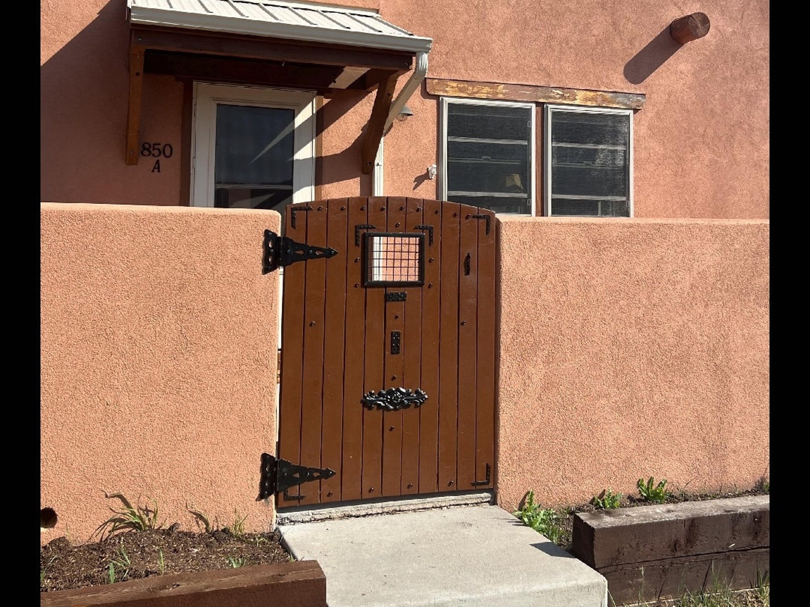 Antique Style Garden Door, Retro Garden Door, Retro Entry Gate ...