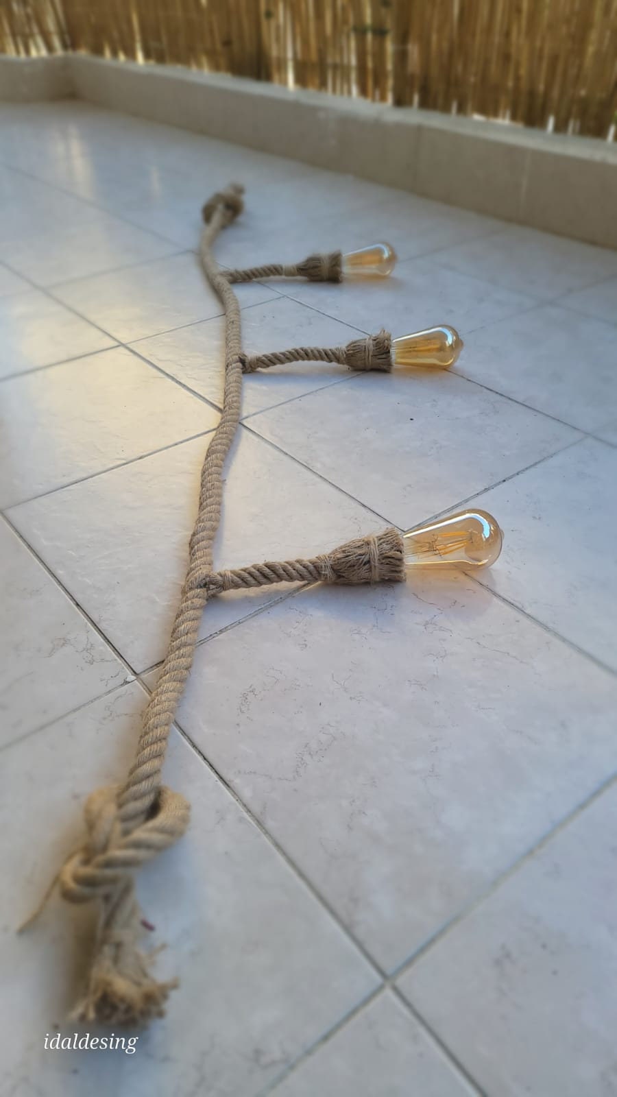 Rope Braided String Pendant Lights, Rope Pendant Chandelier in ...