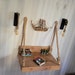 Rope Hanging Wall Table, Swing Table, Rustic Study Table, Entryway ...