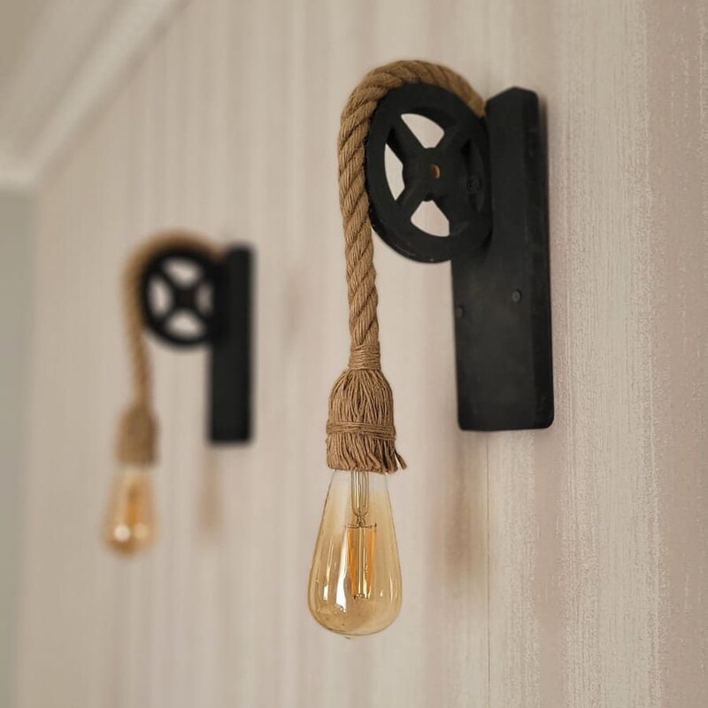 Rope Wall Lighting - Etsy