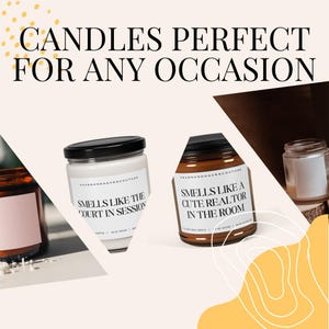 I Hope You Go to Jail Scented Soy Candle - Funny Gag Gift - Etsy