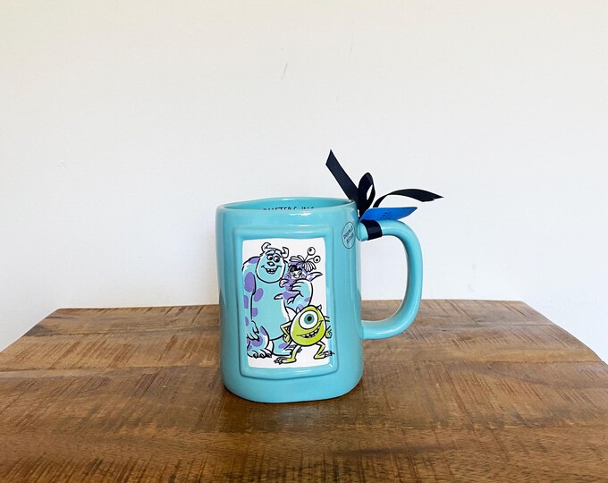 Rae Dunn Pixar Monster Inc. Mug,mike Wasowski and Sully and Boo Mug,rae ...
