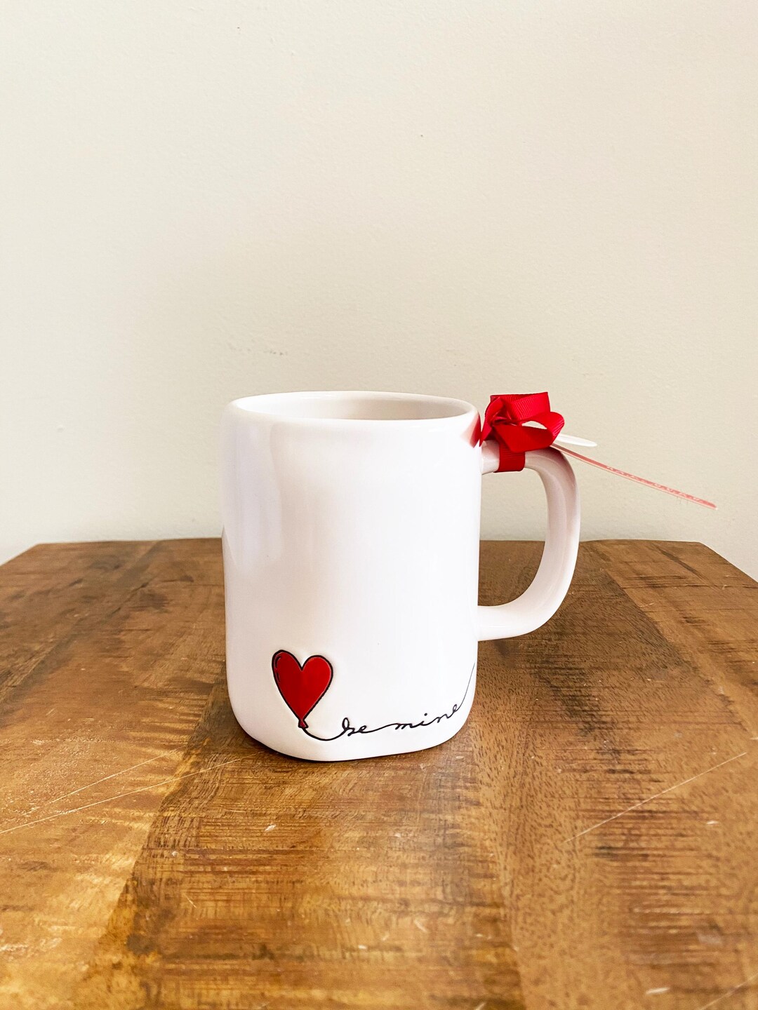 Rae Dunn Be Mine Mug, Rae Dunn Heart Balloon Mug, Rae Dunn Engagement ...