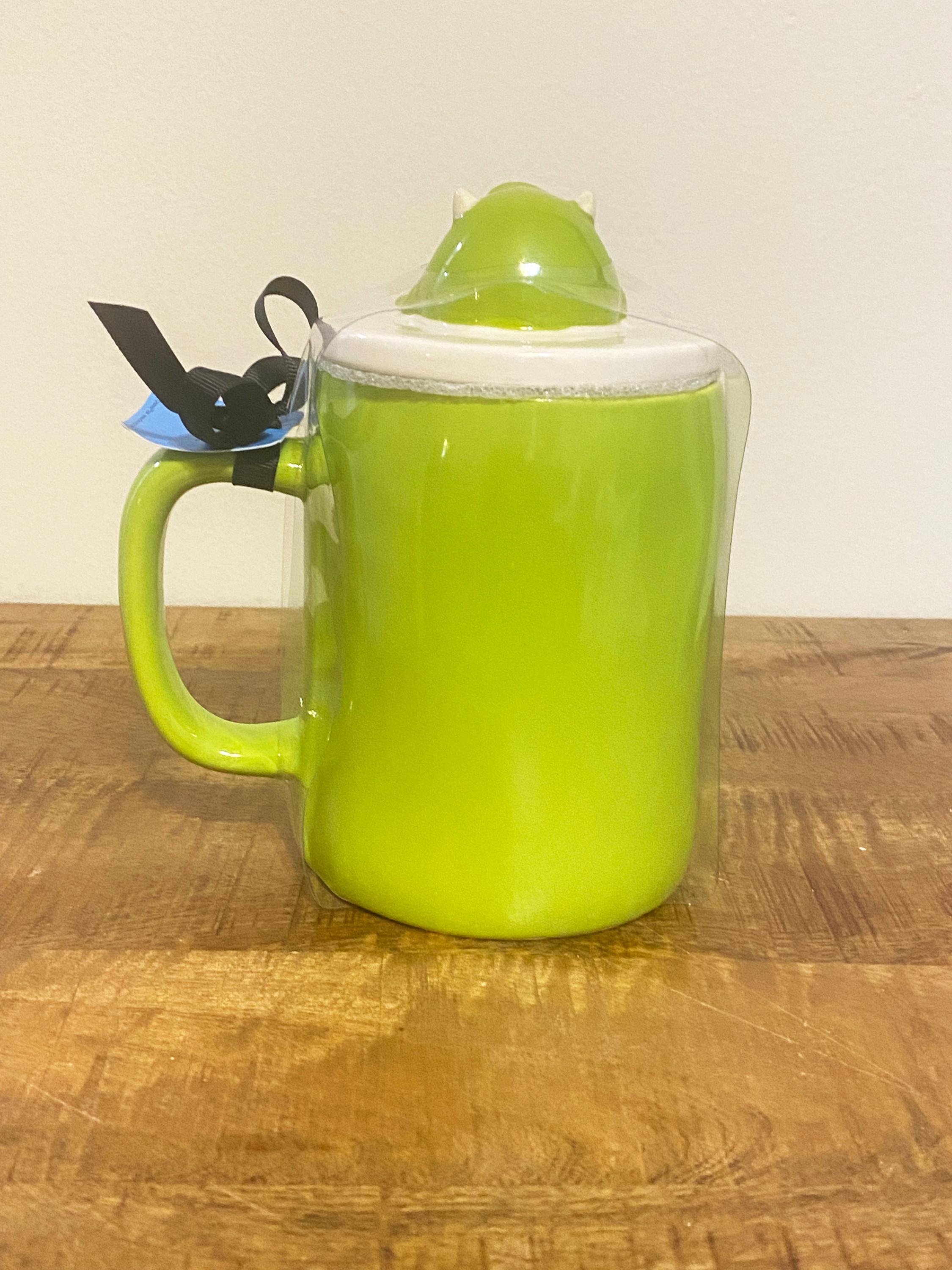 Rae Dunn Pixar Monster Inc Mike Mug With Mike Wasowski Lid, Rae Dunn ...