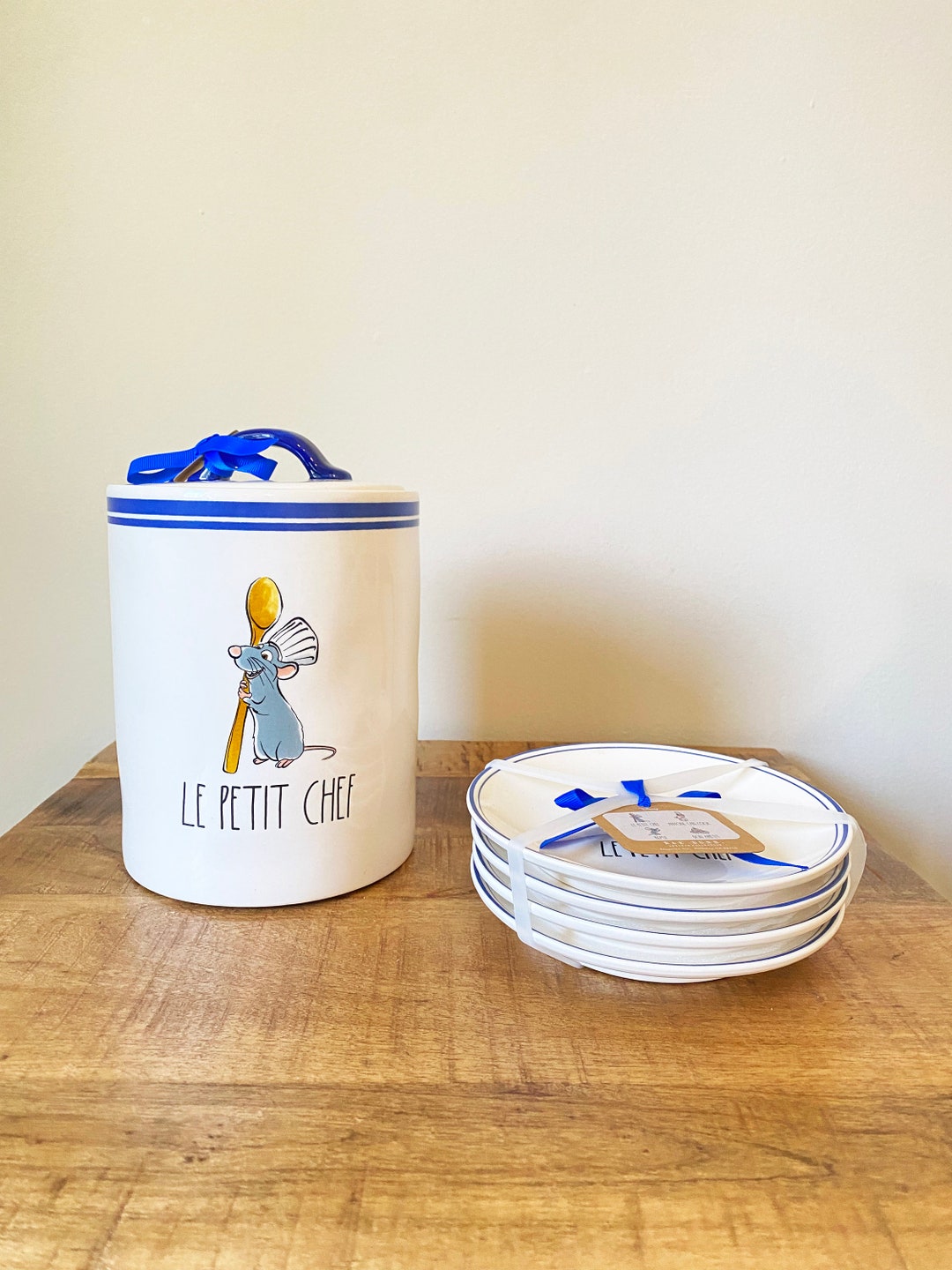 Rae Dunn Pixar Le Petit Chef Canister,rae Dunn Ratatouille Le Petit Chef,any One Can Cook, Bon ...