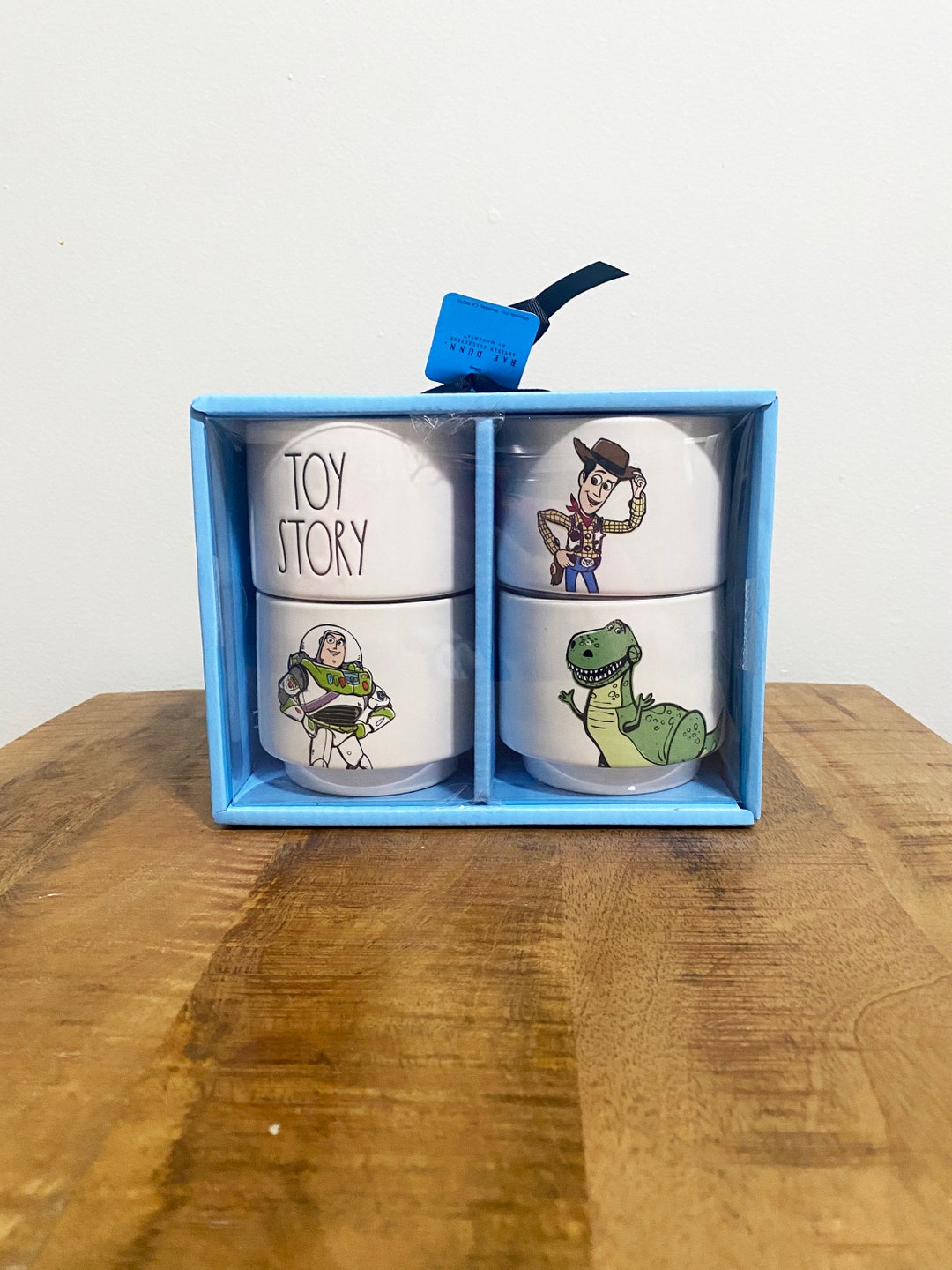 Rae Dunn Set of 4 Disney Toy Story, Rae Dunn Toy Story Woody Buzz ...
