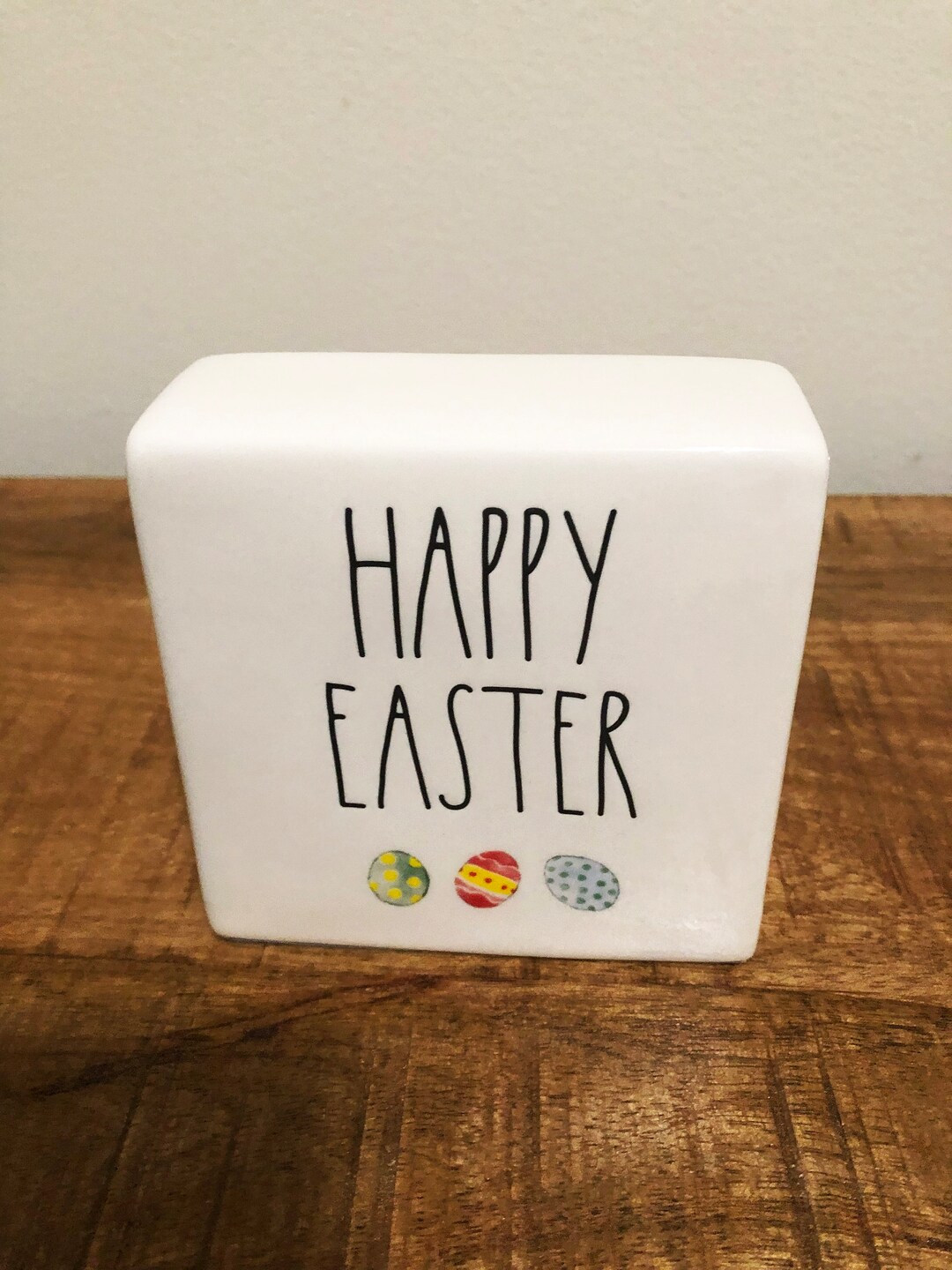 Rae Dunn Happy Easter Decor, Rae Dunn Eggs Happy Easter Decor, Rae Dunn ...