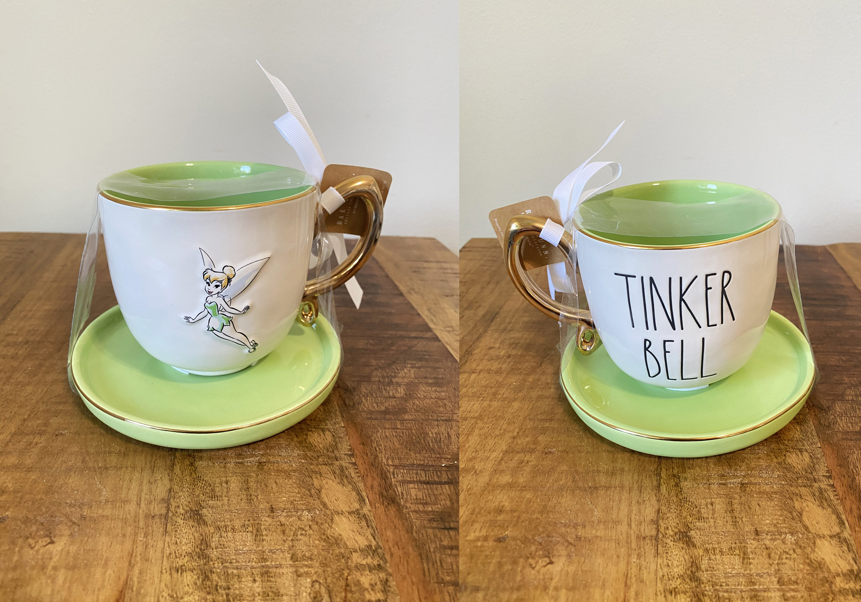 Rae Dunn Tinker Bell Kitchen Mug,rae Dunn I Can Fly Mug,rae Dunn Peter ...