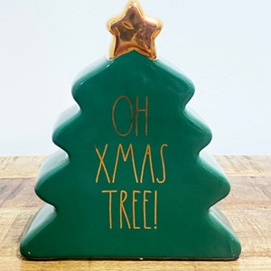 Rae Dunn OH XMAS Tree Decor, Rae Dunn Christmas Tree Decor, Rae Dunn ...