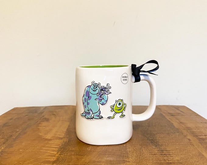 Rae Dunn Pixar Monster Inc. Mug,mike Wasowski and Sully and Boo Mug,rae ...