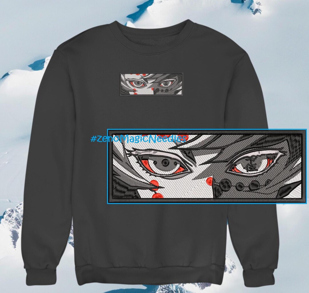 Rui Demon Slayer EMBROIDERY Unisex Crewneck - Etsy
