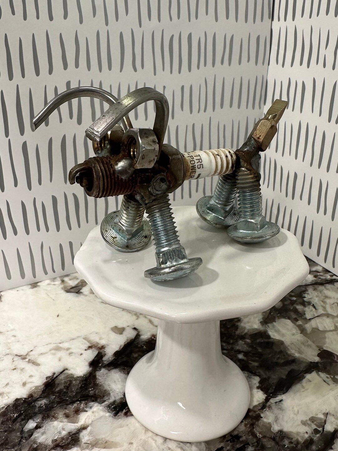 Spark Plug Dog - Etsy