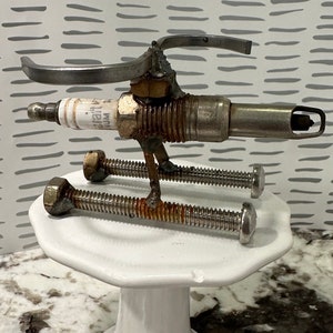 Spark Plug Helicopter - Etsy