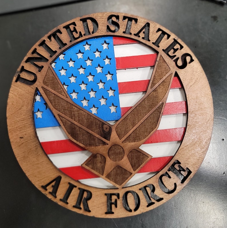 U.S. Military Wall Plaques - Etsy