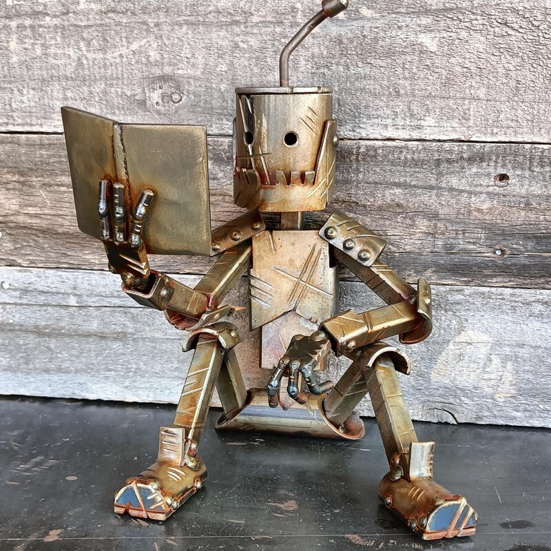 Metal Robot - Etsy