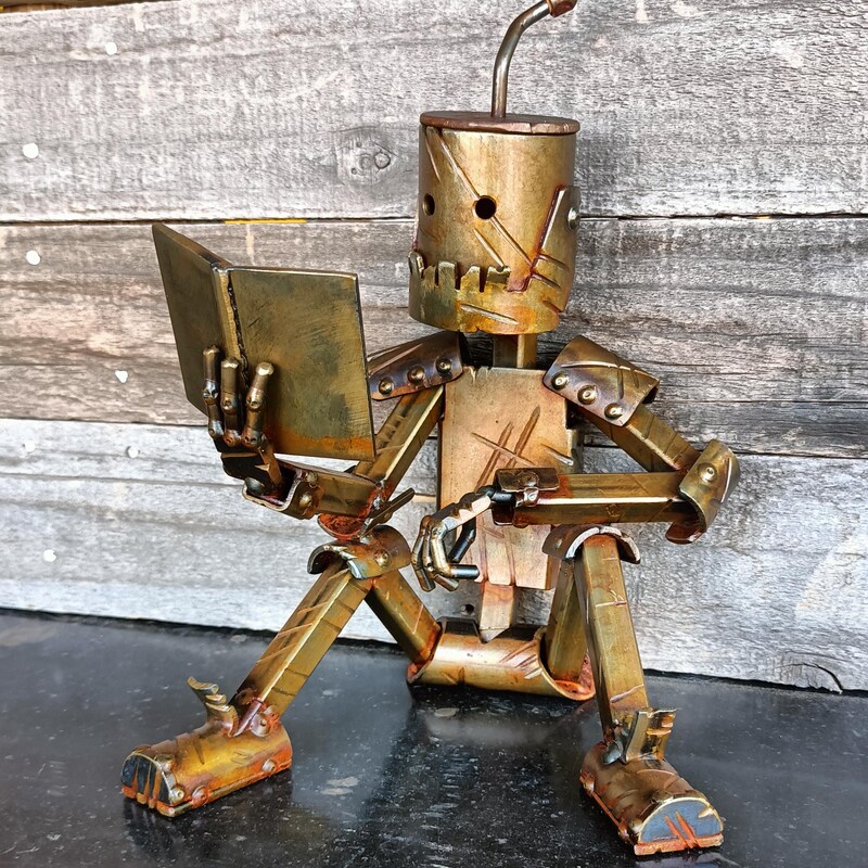 Metal Robot - Etsy